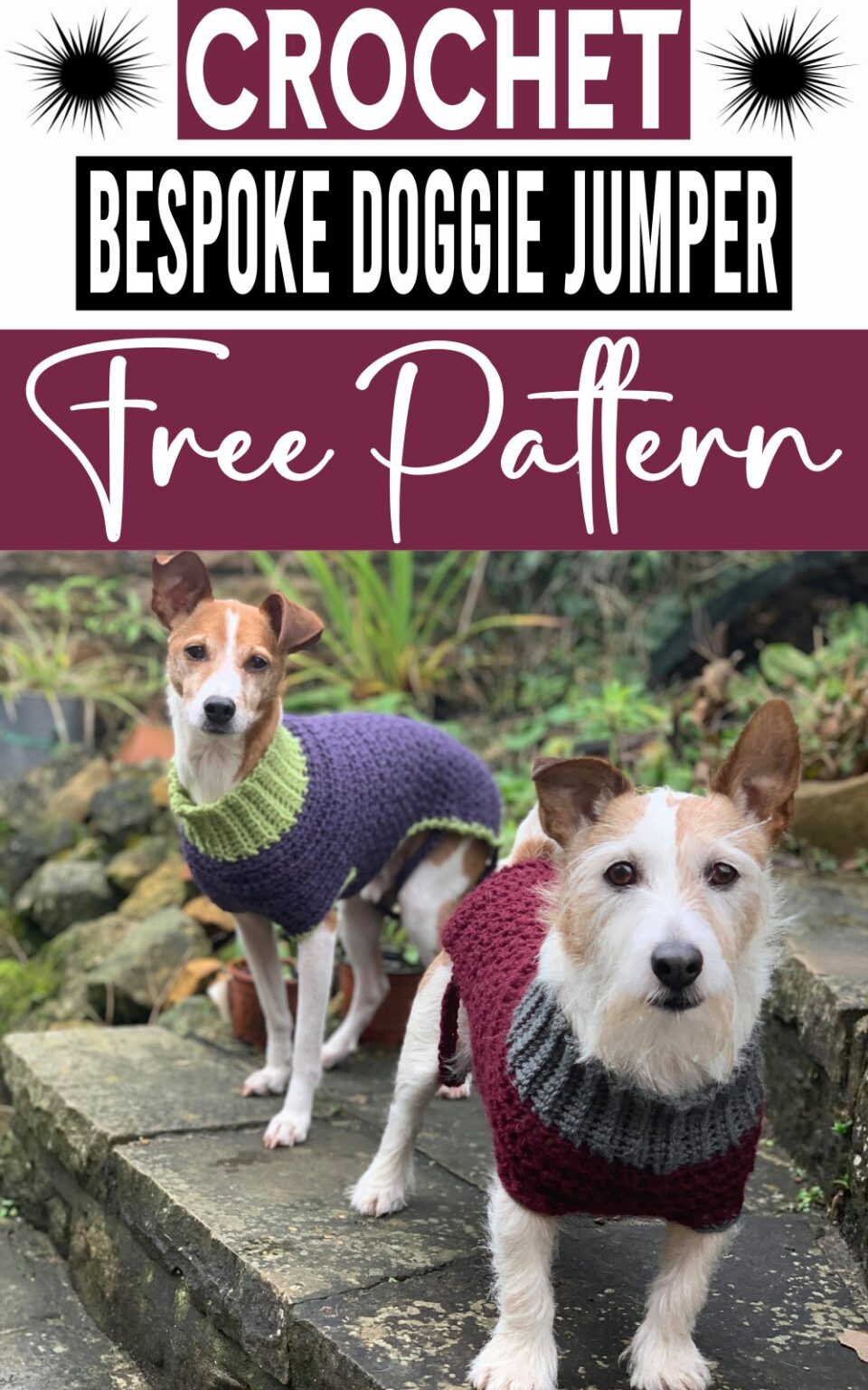 Crochet Dog Jumper Patterns For Winter Adventures