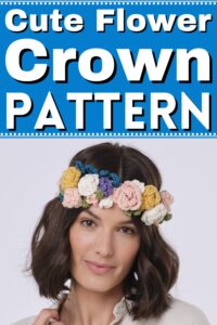Delicate Lace Crochet Flower Crown Patterns For Fantasy Look