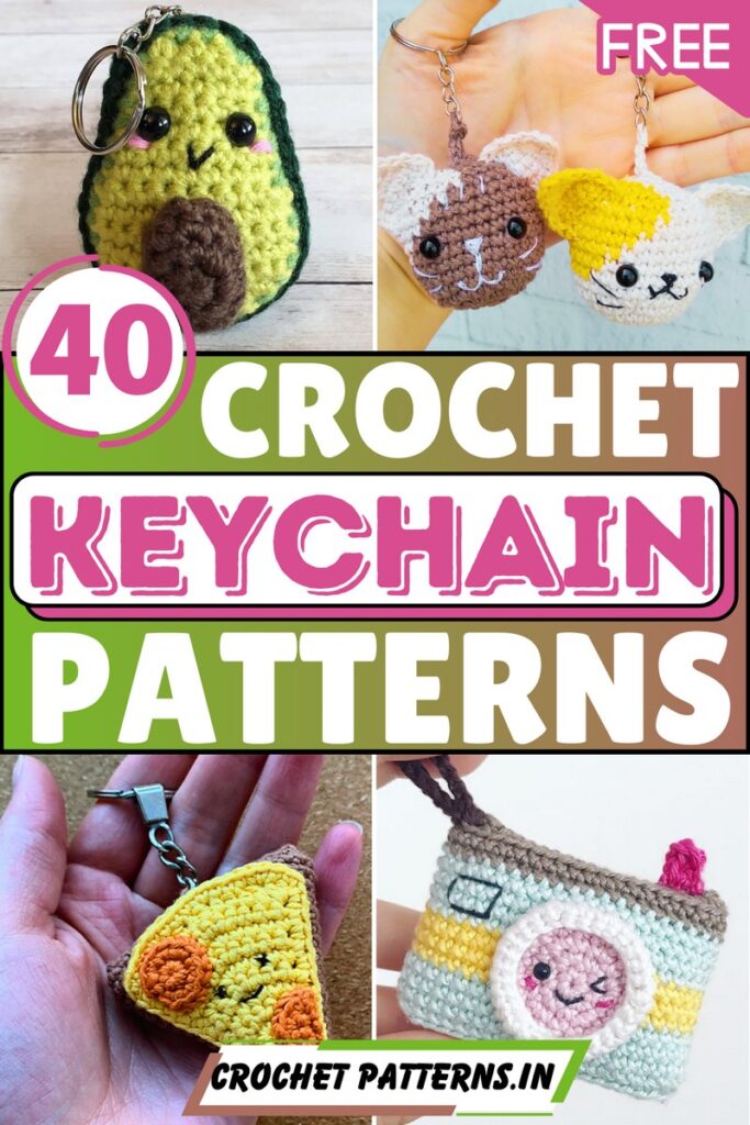 Easy Crochet Keychain Patterns