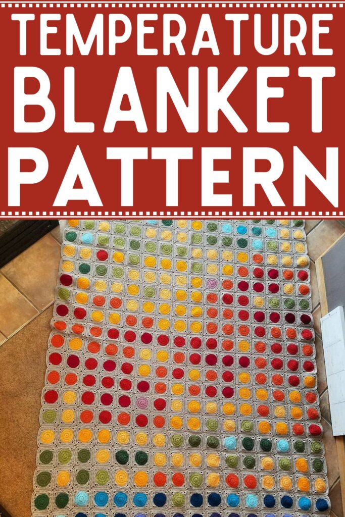 5 Free Colorful Crochet Temperature Blanket Patterns