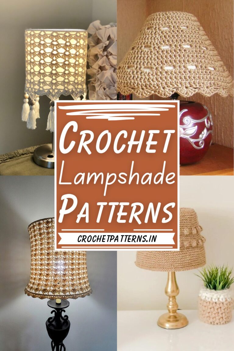 Crochet Lampshade Patterns for Room Decor