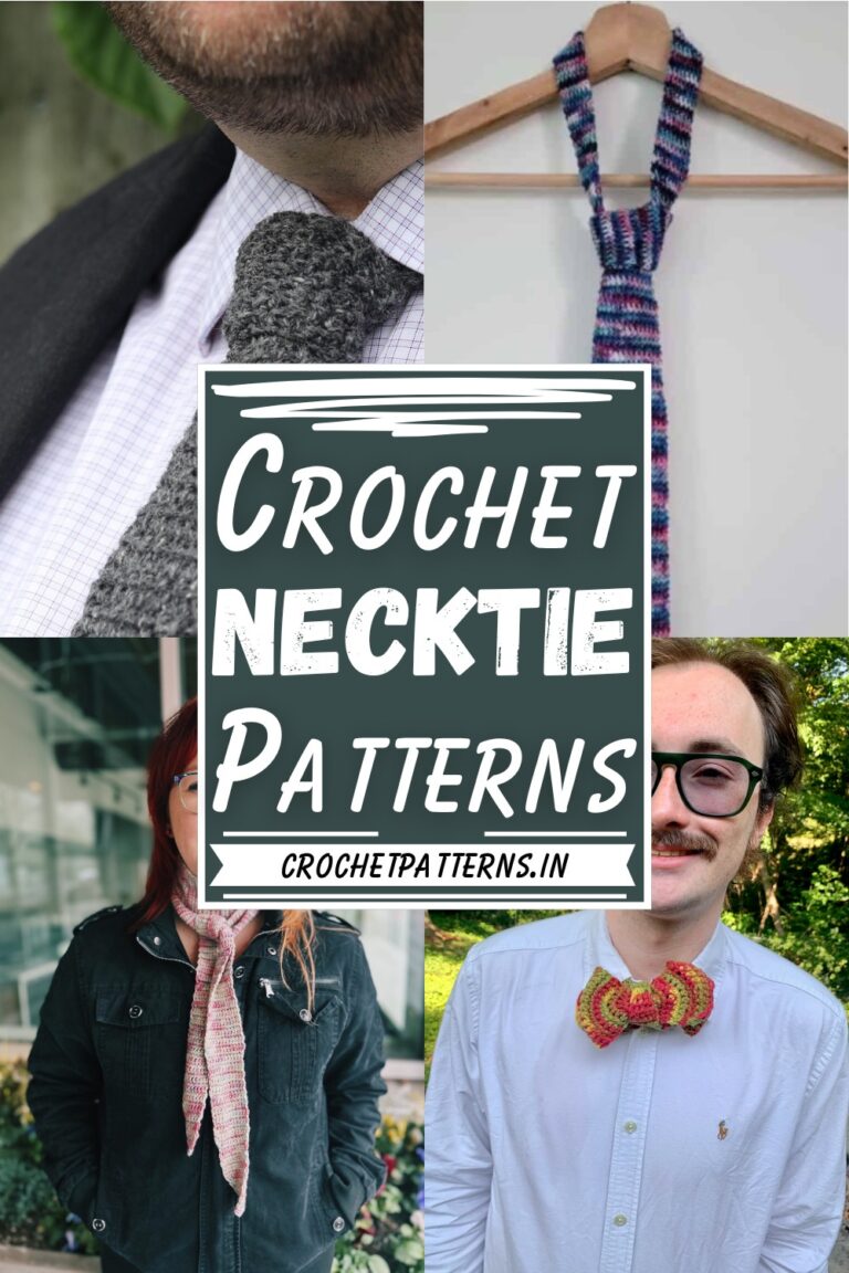 Crochet Necktie Patterns For Different Occasions