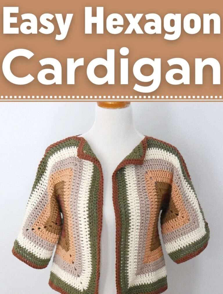 Crochet Hexagon Cardigan Patterns For Any Season