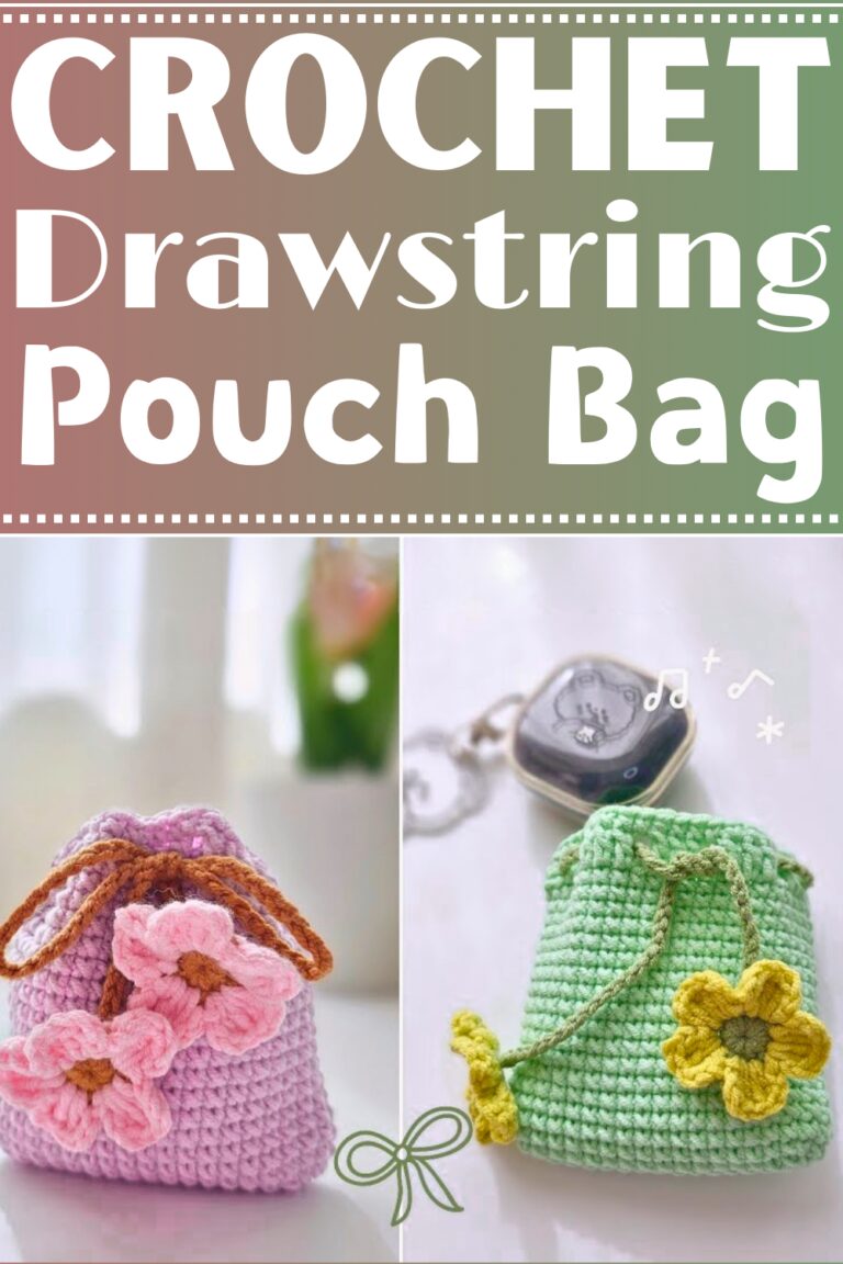 Free Crochet Drawstring Pouch Patterns For Beginners