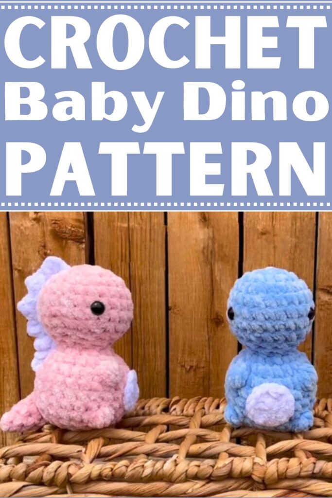 Fluffy Cute Crochet Dino Amigurumi Patterns