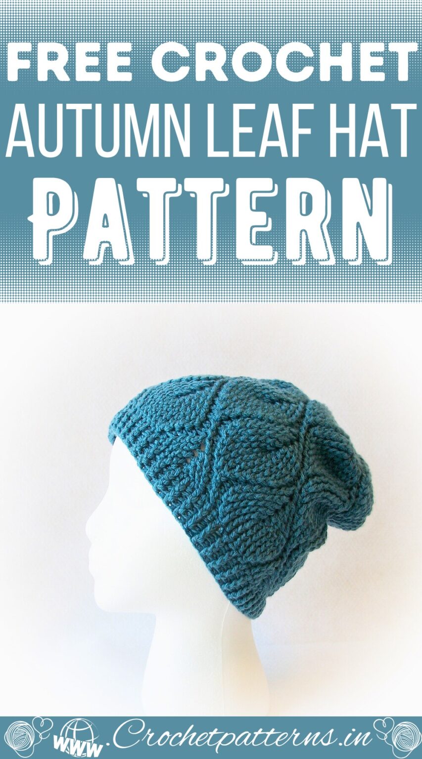 6 Unique Style Crochet Leaf Hat Patterns