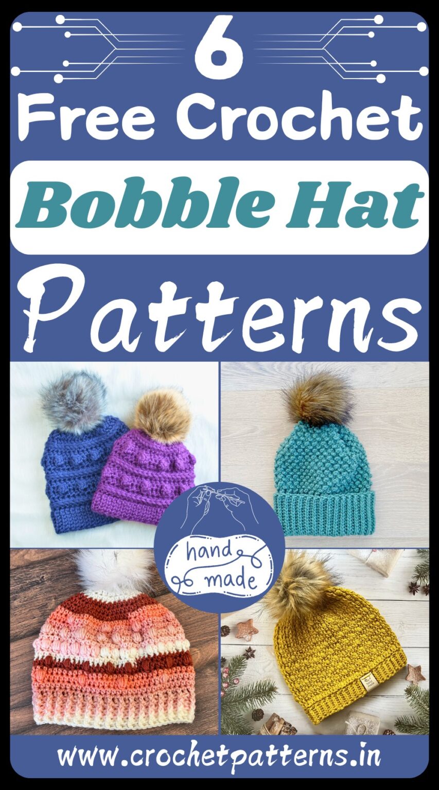 6 Softer Crochet Bobble Hat Patterns