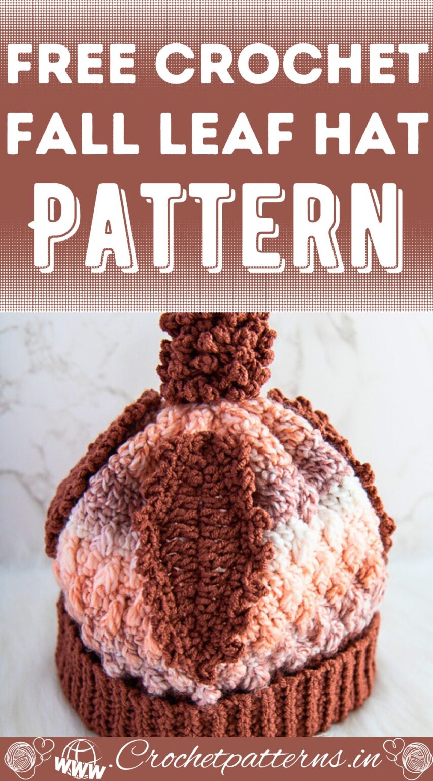 6 Unique Style Crochet Leaf Hat Patterns