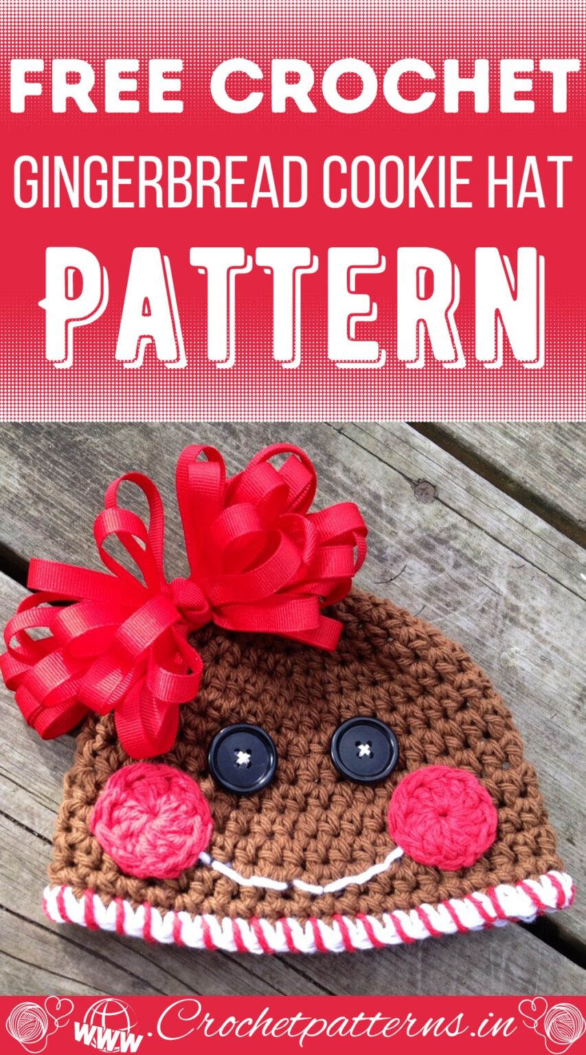 4 Crochet Gingerbread Hat Patterns To Spread Festive Joy Around
