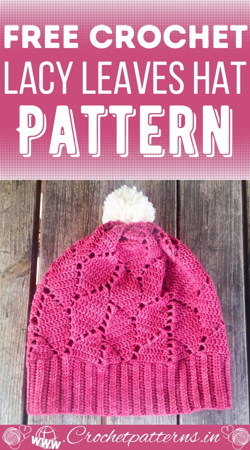 6 Unique Style Crochet Leaf Hat Patterns