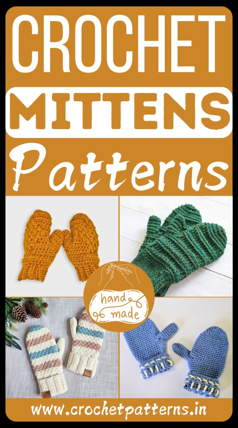 6 Crochet Mittens Patterns To Keep Your Hands Cozy