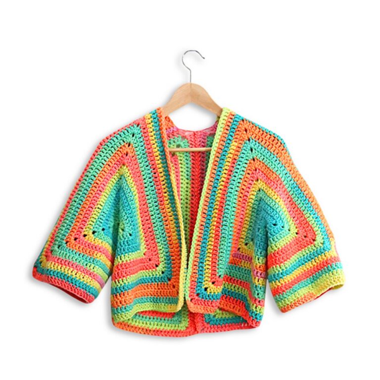 6 Best Free Crochet Slouchy Cardigan Patterns