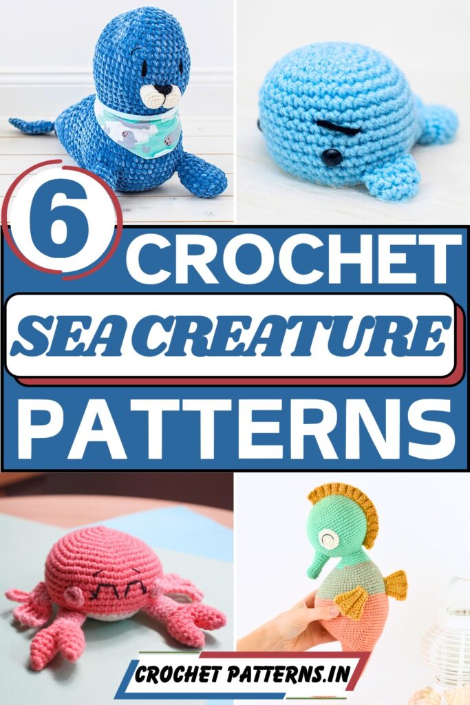 6 Cutest Fluffy Crochet Sea Creature Patterns