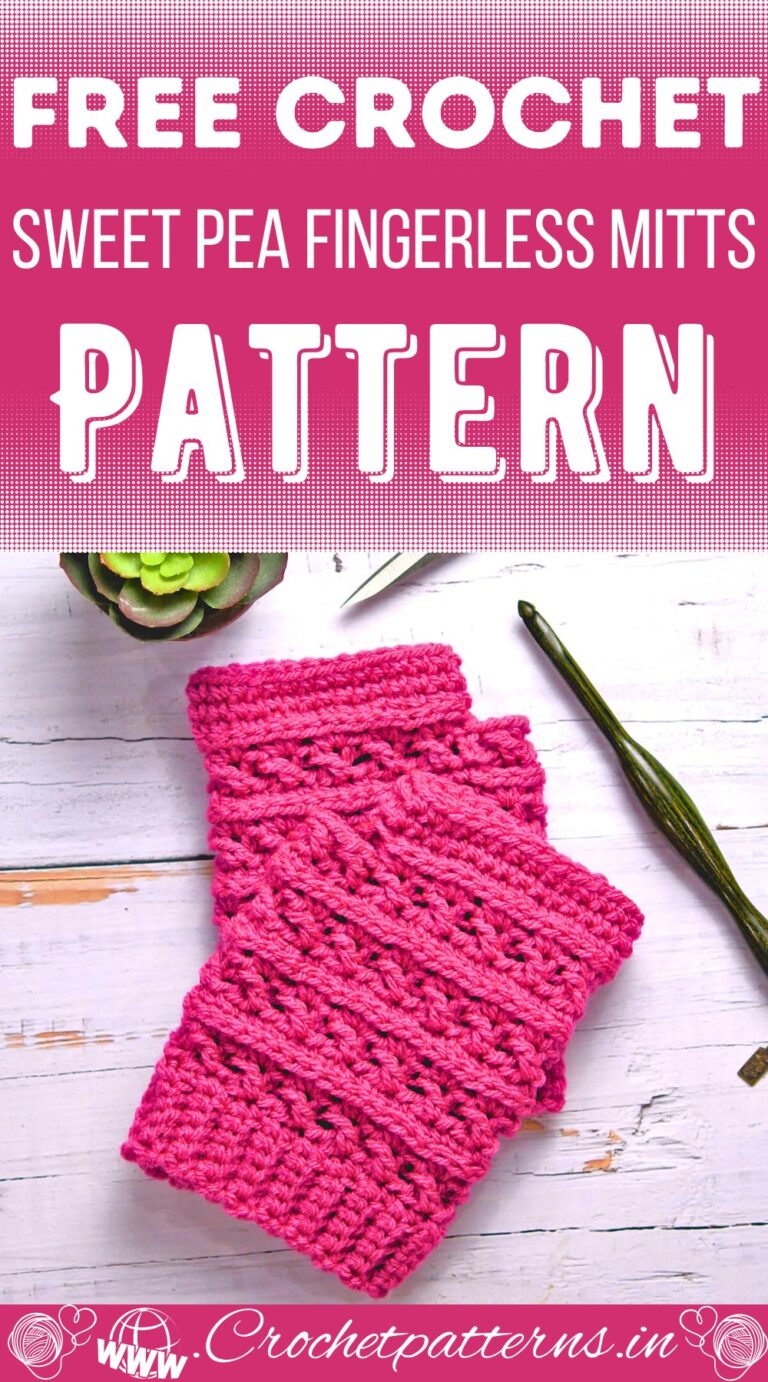 6 Cute Looking Fun Crochet Fingerless Mitts Patterns
