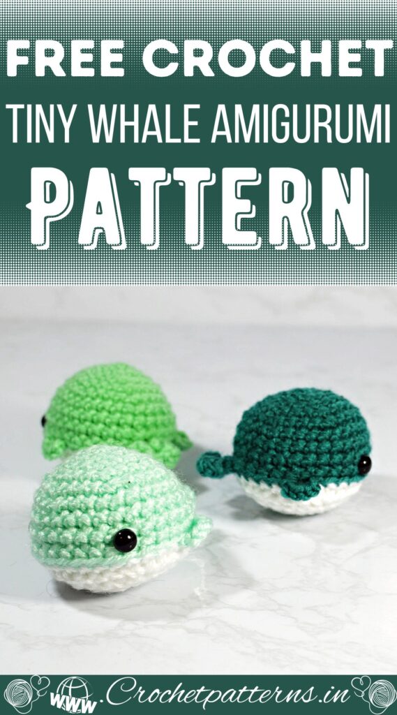6 Cute Crochet Tiny Whale Patterns With Safety Eyes