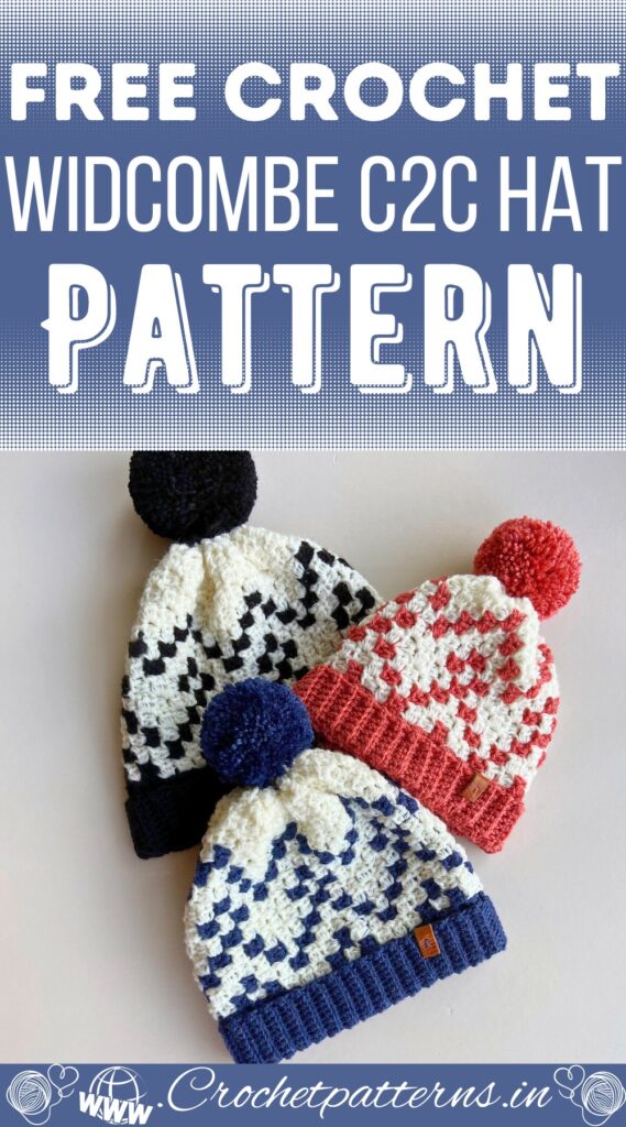 6 Crochet C2C Beanie Patterns For Warm Hugs