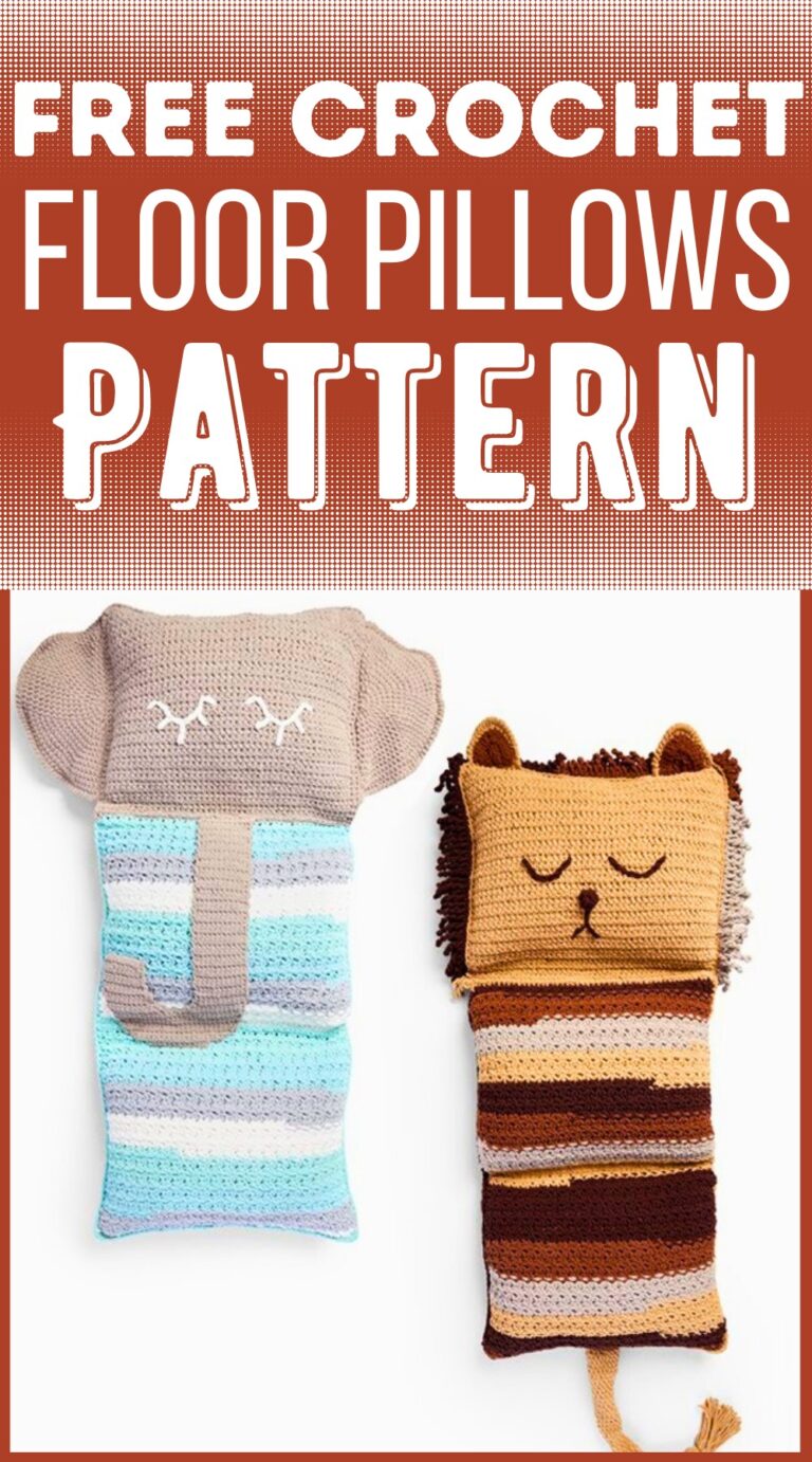 6 Unique & Adorable Crochet Animal Pillow Patterns