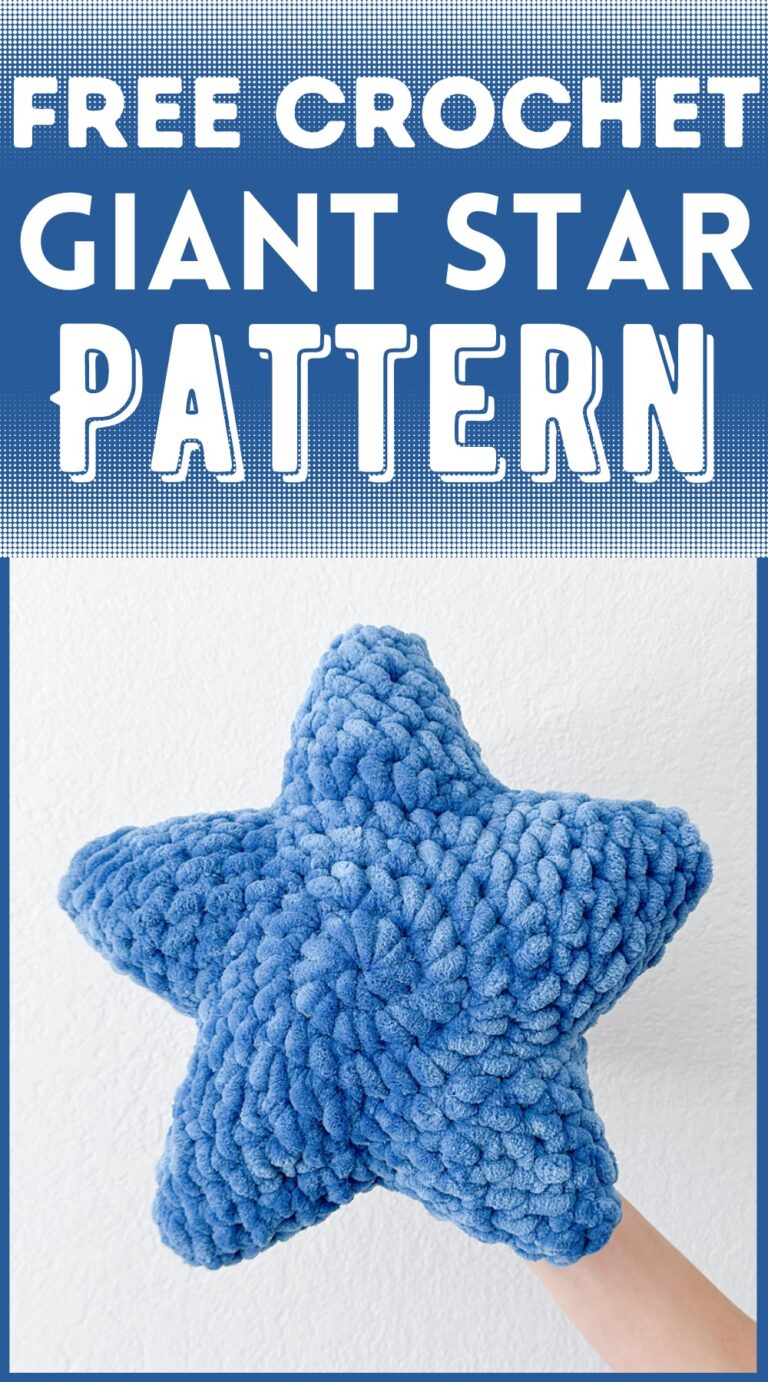 Easy To Make Crochet Star-Shaped Pillow Patterns