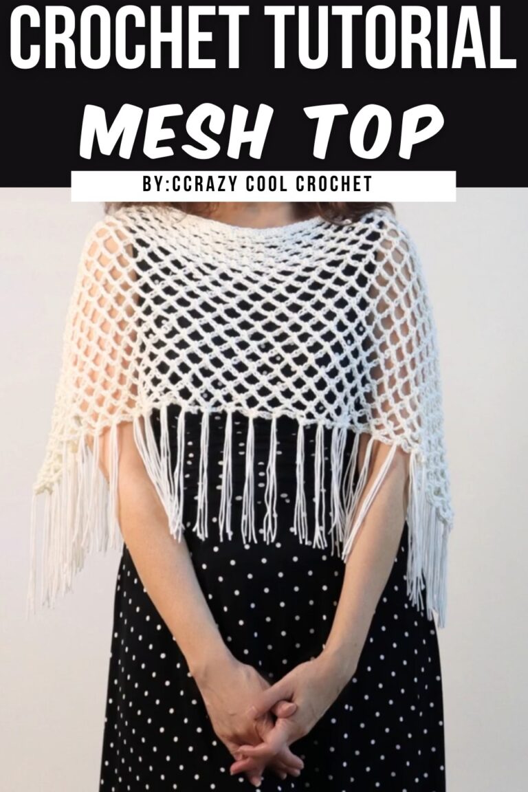 11 Stylish Crochet Mesh Top Patterns For Everyone