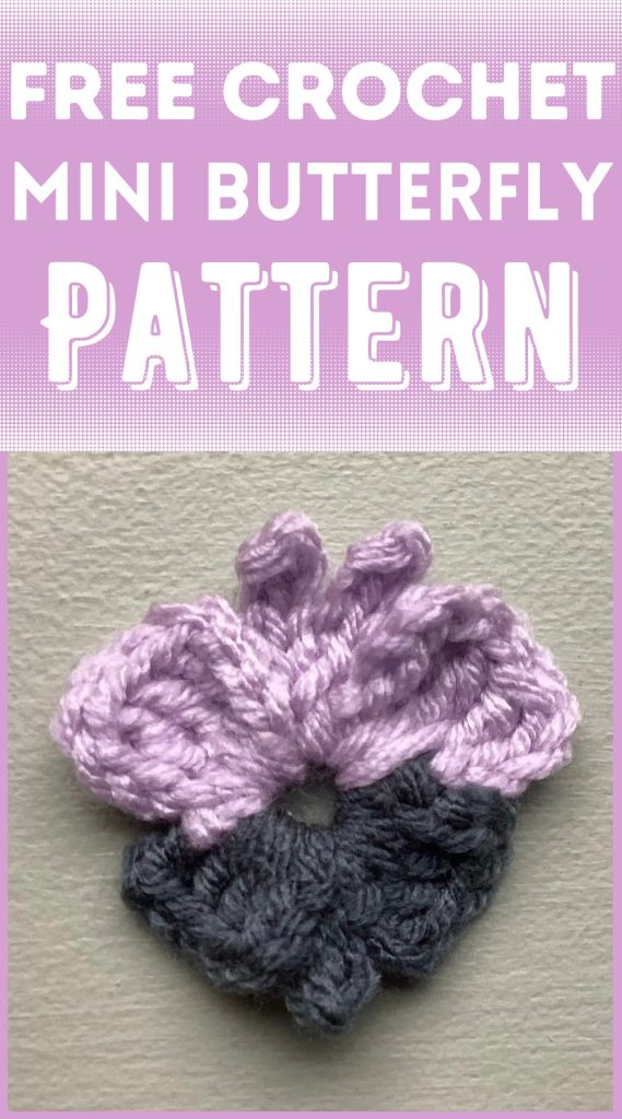 6 Cute Crochet Butterfly Appliques Patterns