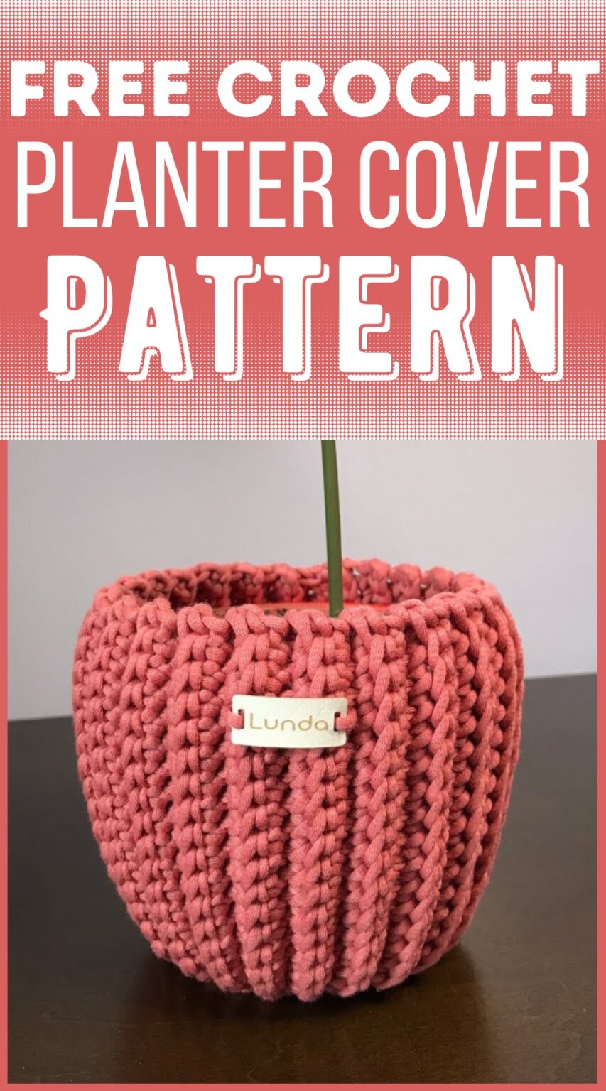 Crochet Planter Cover Patterns To Hold Your Plant Pots