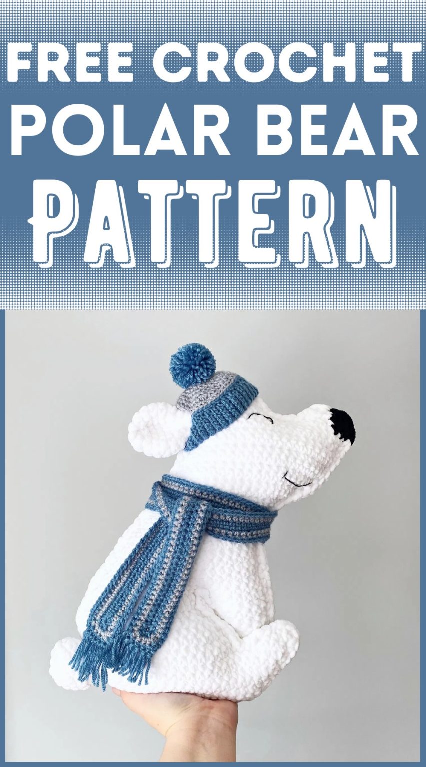 Crochet Polar Bear With Accessories Amigurumi Patterns