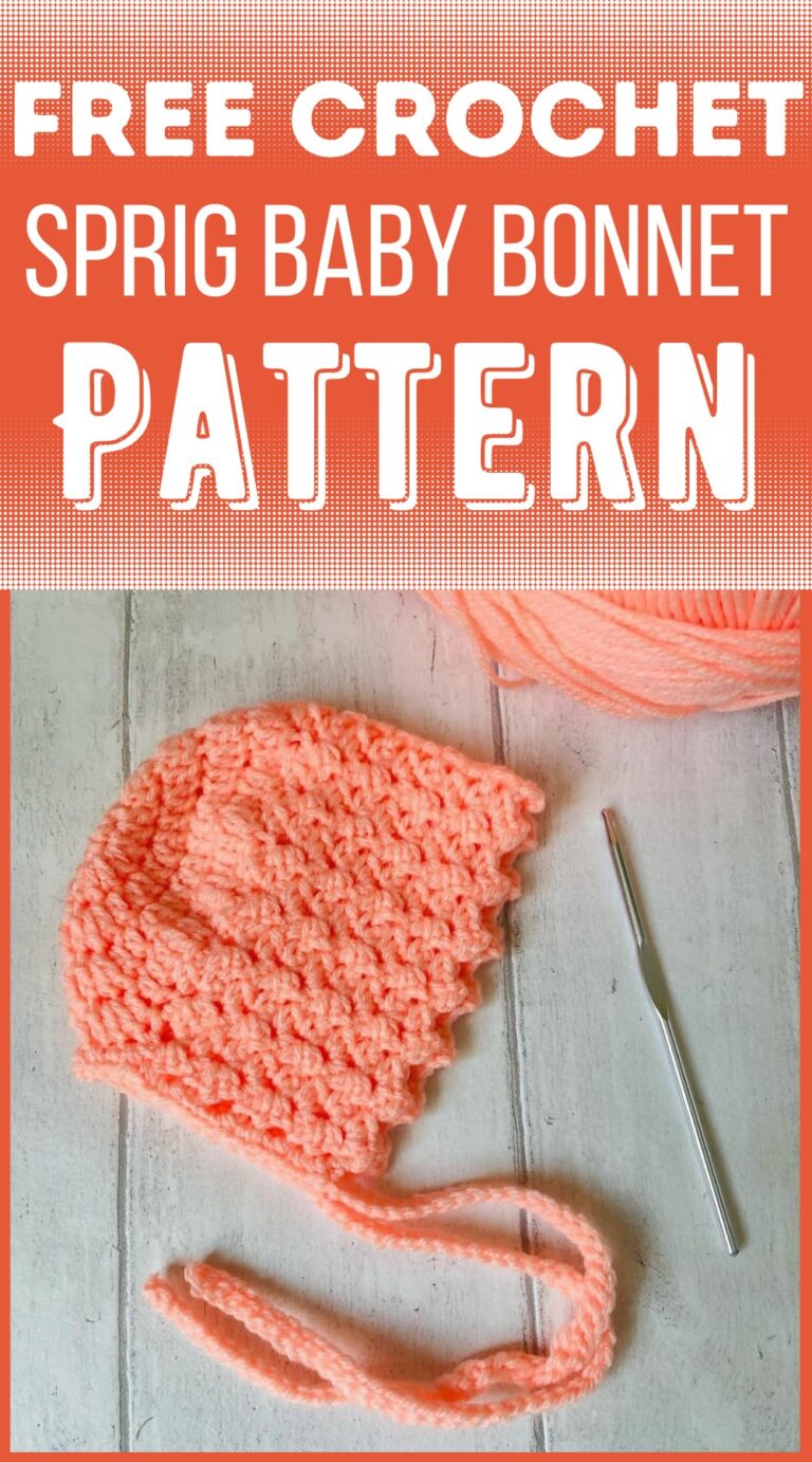 6 Easy To Make Crochet Baby Bonnet Patterns