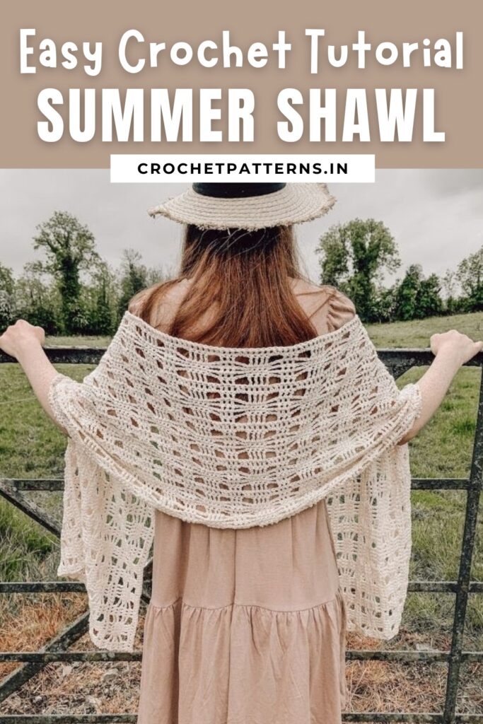 11 Easy Crochet Summer Shawl Patterns To Style