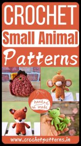 6 Crochet Small Animal Amigurumi Patterns