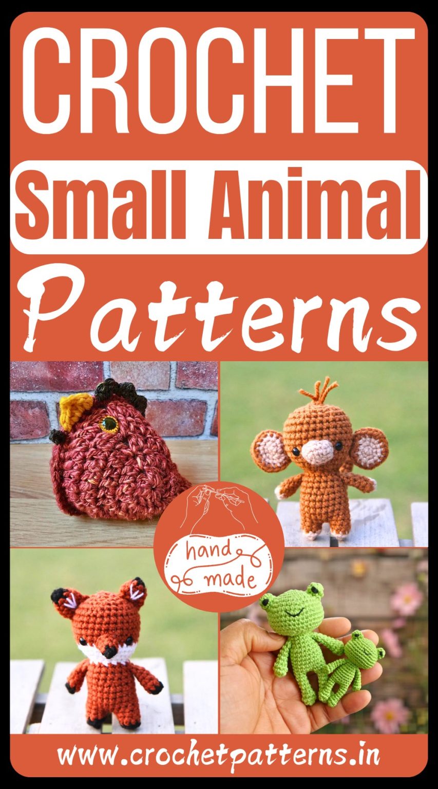 6 Crochet Small Animal Amigurumi Patterns
