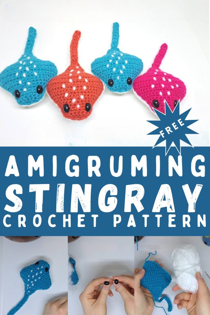 Crochet Stingray Amigurumi Pattern For Kids To Play