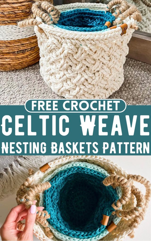 Crochet Celtic Weave Patterns (Beanie, Scarve, Pillow & More)