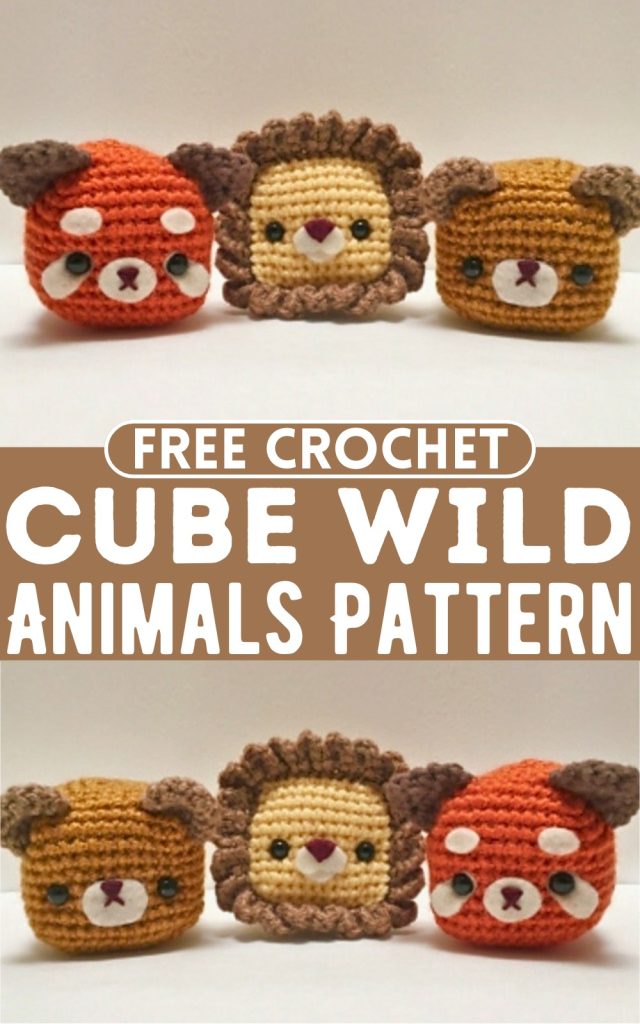 Crochet Cube Amigurumi Patterns (Toys, keychains, Charms & More)