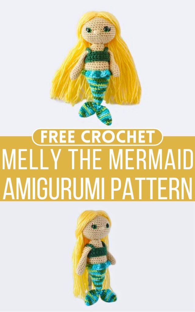 5 Cozy Stuffed Crochet Mermaid Amigurumi Patterns