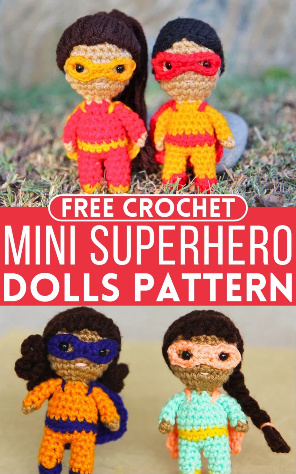 5 Mighty Cutest Crochet Superhero Amigurumi Patterns