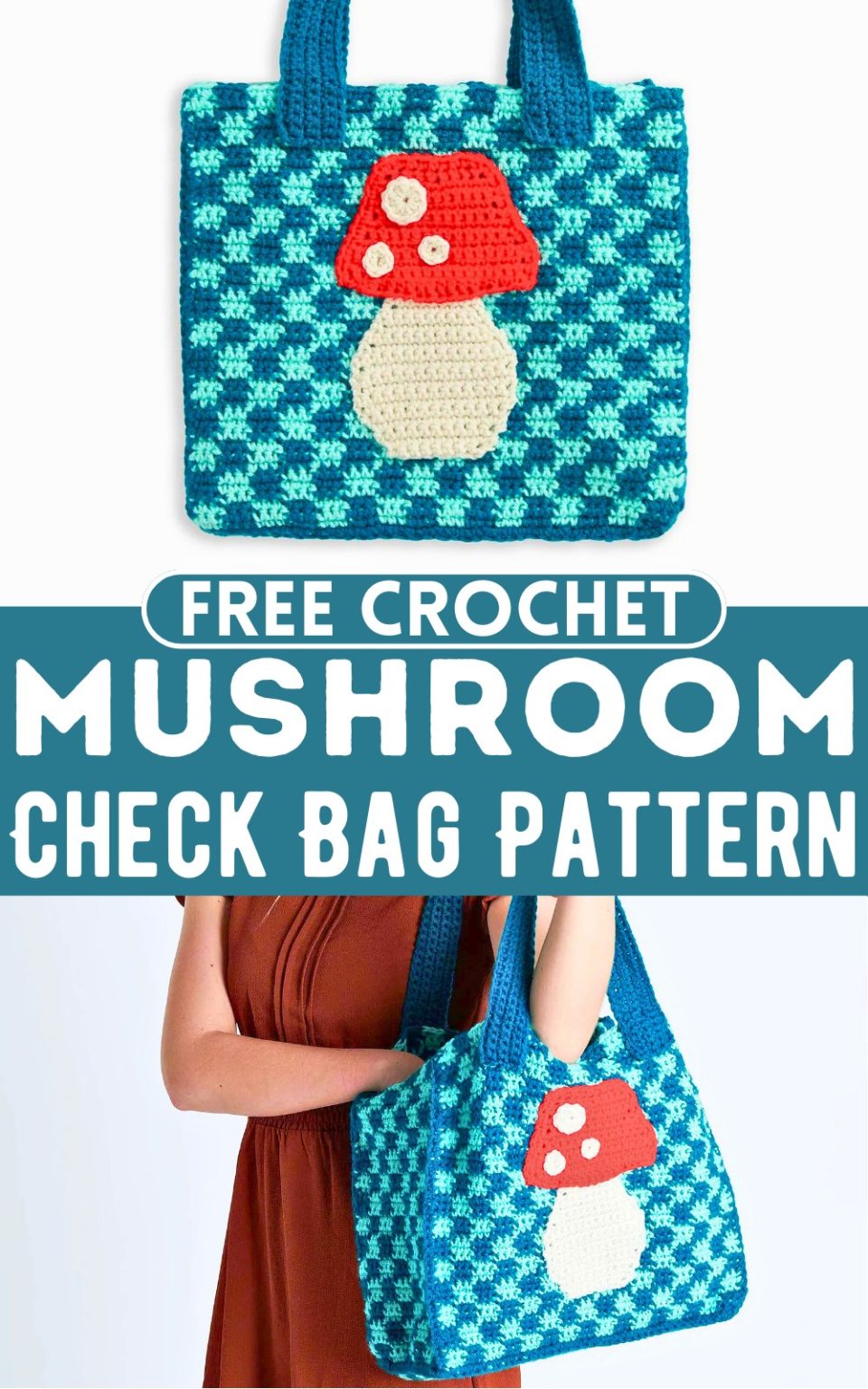 5 Useful Crochet Mushroom Bag Patterns