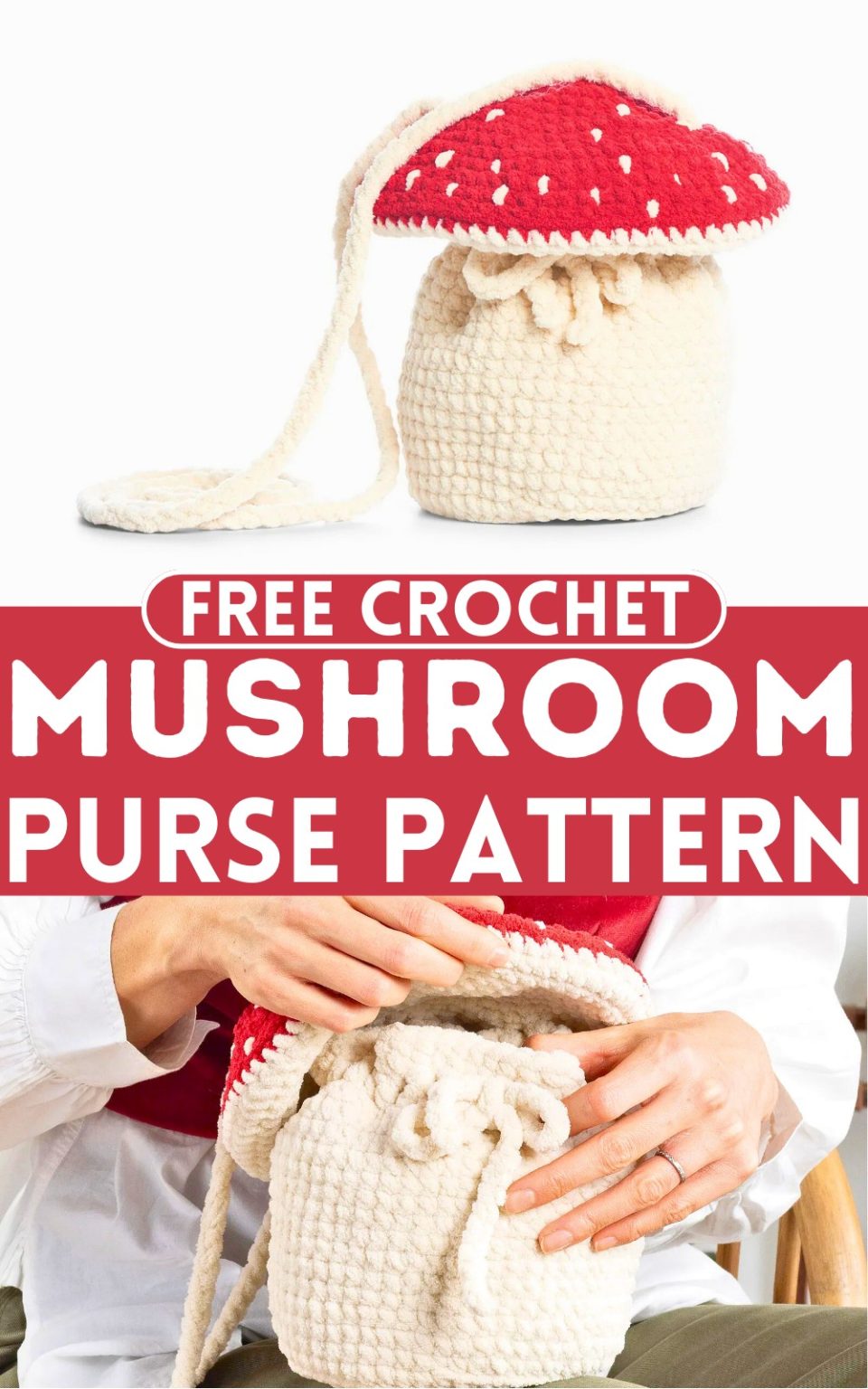 5 Useful Crochet Mushroom Bag Patterns