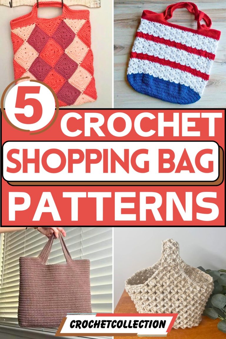 Crochet Shopping Bag Patterns (Eco-friendly & Stylish)