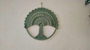 Nature-Inspired Crochet Tree Of Life with Organic Feel