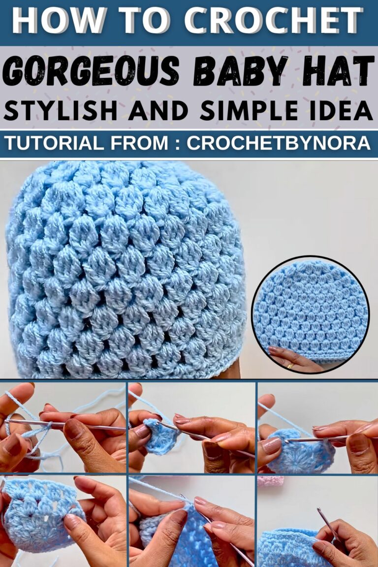 Tiny Treasures: Free Crochet Baby Hat Pattern for Newborns