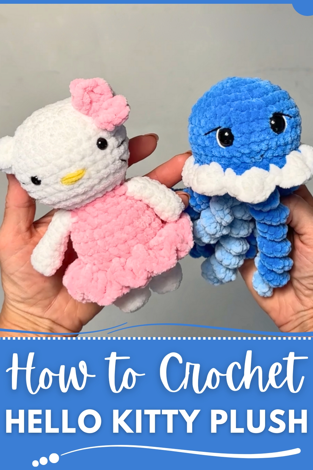 Adorable Crochet Hello Kitty Plush Pattern You’ll Love