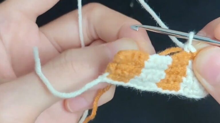 Artisan Crochet Checkerboard Piece for Eye-Catching Decor