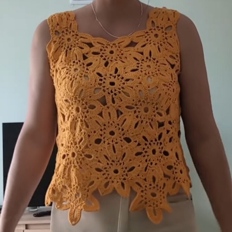 11 Stylish Crochet Mesh Top Patterns For Everyone