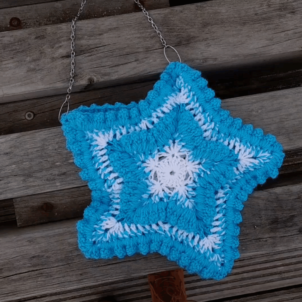Cozy Crochet Star Bag Pattern that Holds Small Items