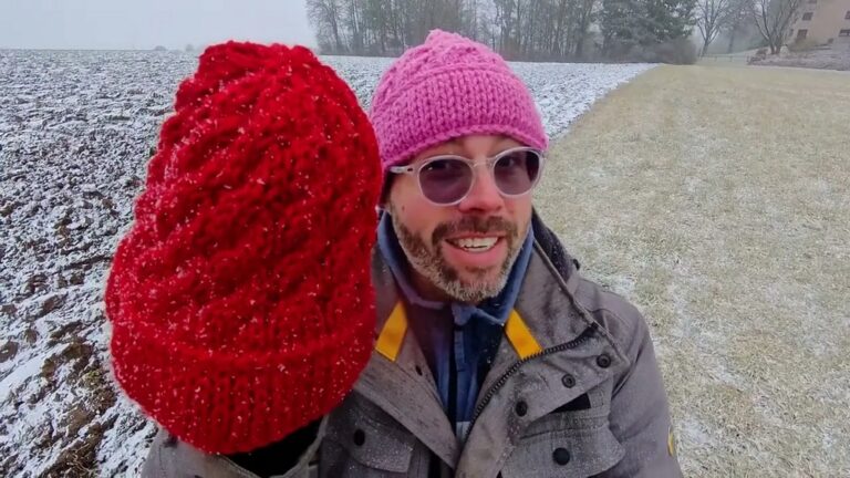 Stylish Crochet Knook Textured Hat for Bold Looks