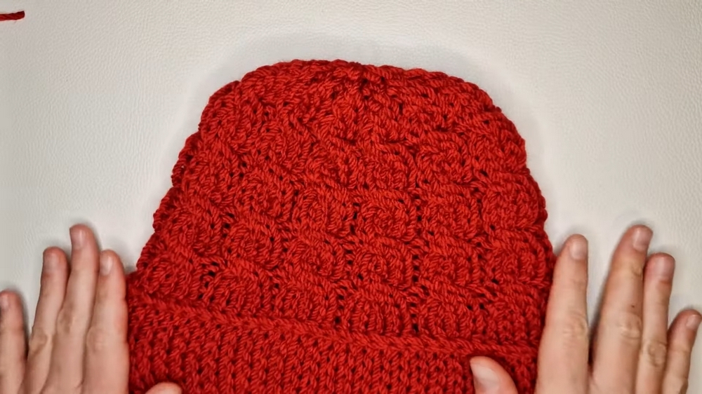 Stylish Crochet Knook Textured Hat for Bold Looks