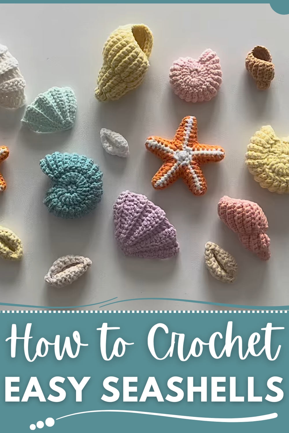 Chic Crochet Seashells Pattern that Adds Coastal Charm