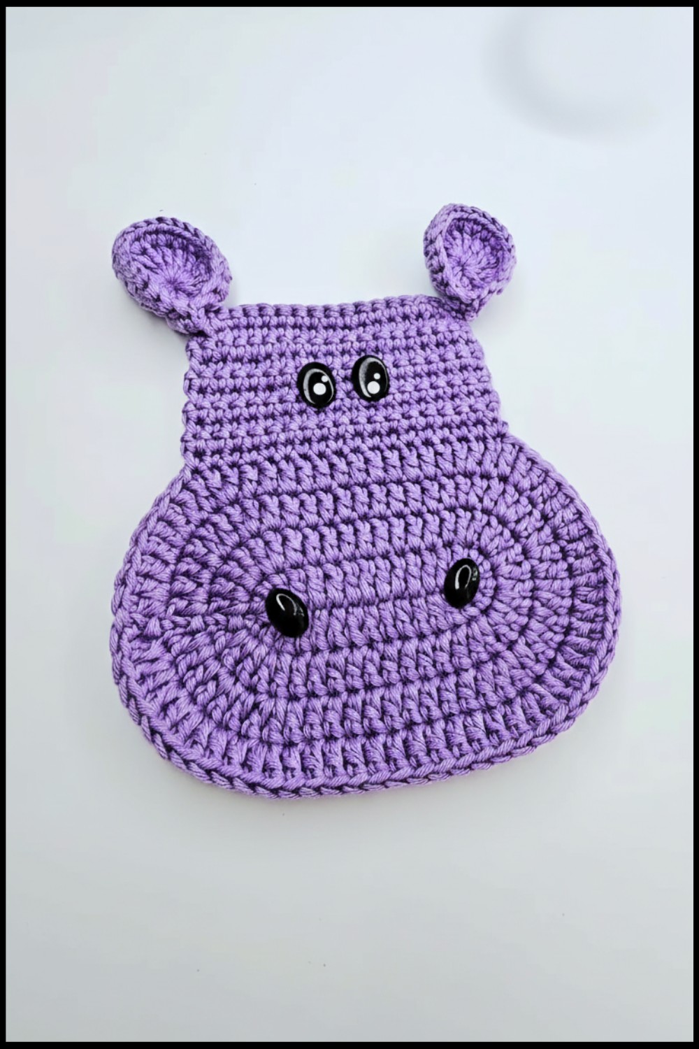 Free Crochet Hippo Coaster Pattern for Adorable Table Protection