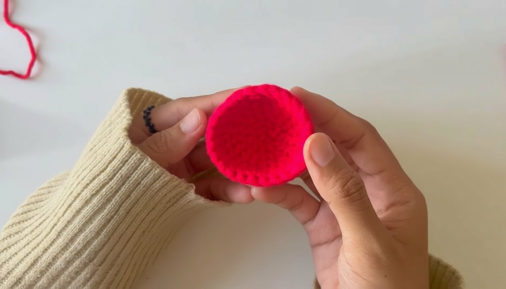 Free Crochet Mushroom Pouch Pattern for Beginners