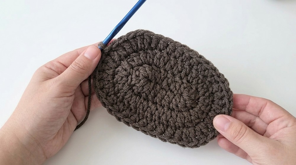 Crochet Cowboy hat Free Pattern for baby 0-3 Months